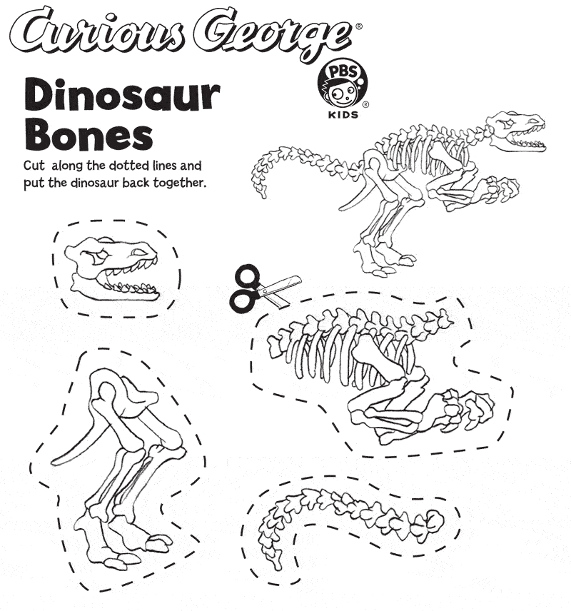 Curious George Printables PBS KIDS
