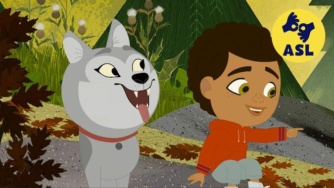 Through the Woods - Squirrel Treasure (ASL) Video | PBS KIDS