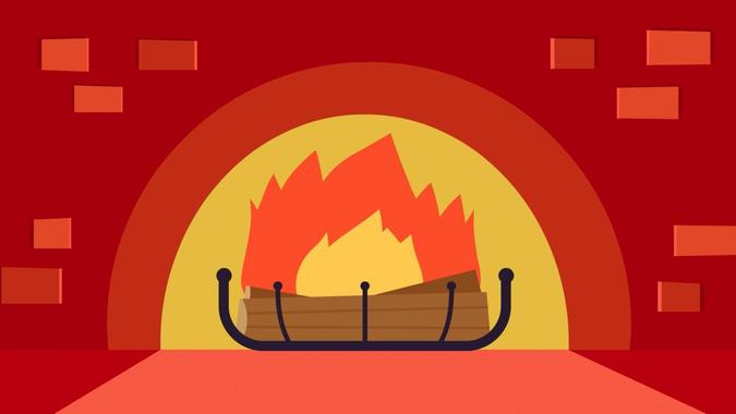 Dot's Spot - Yule Log (Render) Video | PBS KIDS