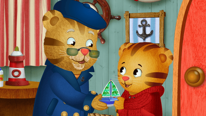 Daniel Tiger's Neighborhood - Daniel and Grandpere Fix a Toy Boat Video ...