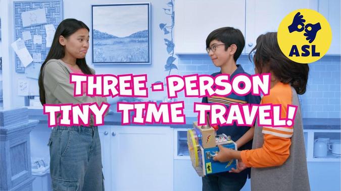 Tiny Time Travel - Tyler's Sister Shana (ASL) Video | PBS KIDS