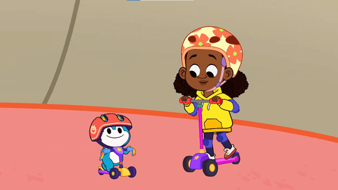 Lyla in the Loop - Stu's Stuck in a Scooting Loop! Video | PBS KIDS