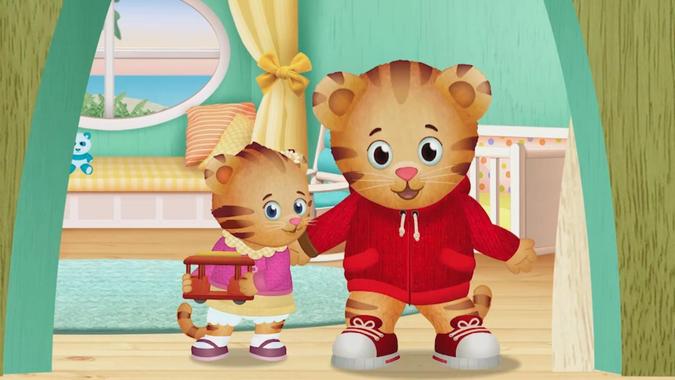 Daniel Tiger's Neighborhood - Baby Margaret's Wheels on the Trolley ...