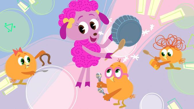 Acoustic Rooster - Rooster’s Music Making Song Video | PBS KIDS