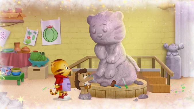 Daniel Tiger's Neighborhood - Benji's Art Studio Video | PBS KIDS