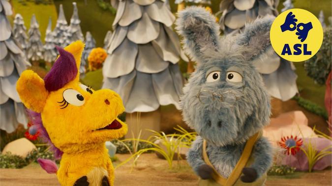 Donkey Hodie - A Big Favor for Grampy / A Fair Way To Bounce (ASL ...