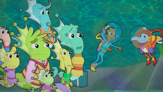 Cyberchase - A Murky Mystery in Mermaidos: Act 3 Video | PBS KIDS