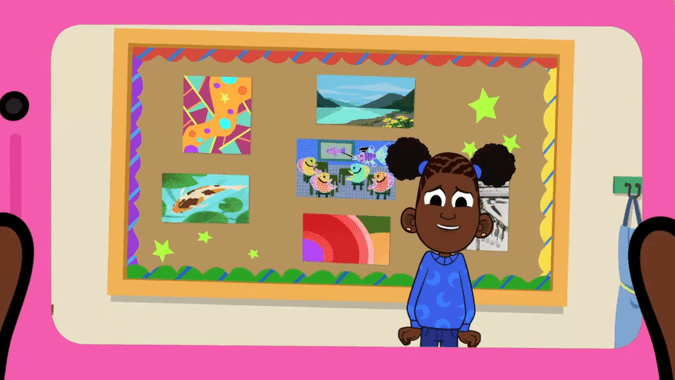Lyla in the Loop - Who's Art is on the Wall? Video | PBS KIDS