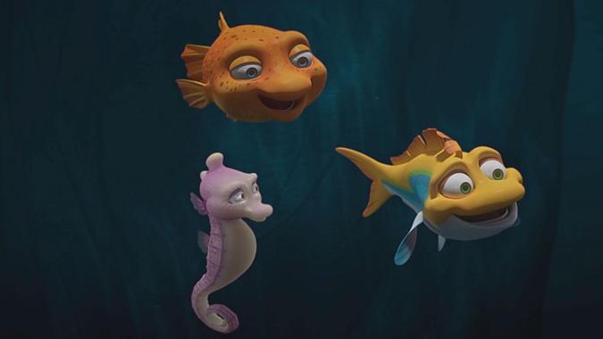 Splash and Bubbles - Lu and Bob Come Up to Reeftown Video | PBS KIDS