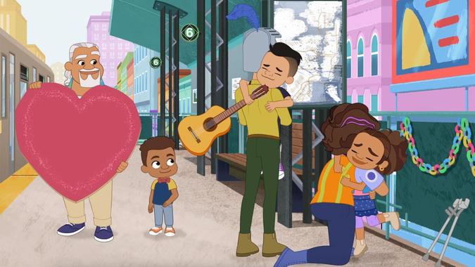 Alma's Way - Anniversary Surprise on the Subway Video | PBS KIDS