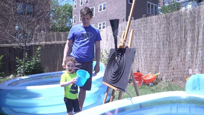 Design Squad - Daddy Engineer: Solar Pool Heaters Video | PBS KIDS