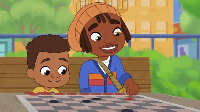 Alma's Way - André's Checkers Match Video | PBS KIDS
