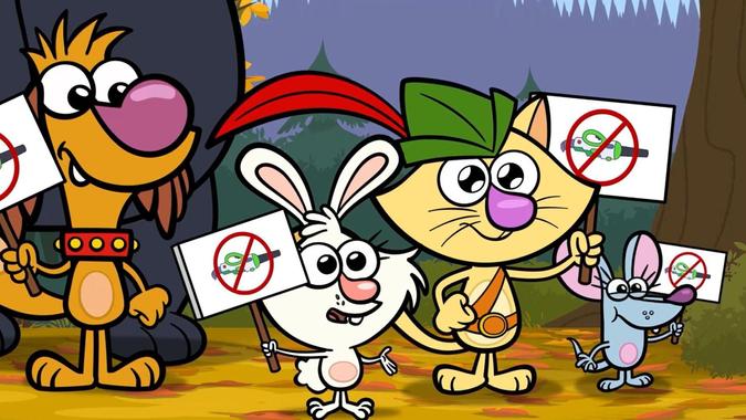Nature Cat - Nature Chat with Nature Cat - Taking Action! Video | PBS KIDS