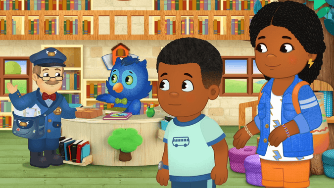 Daniel Tiger's Neighborhood - Storytime at the Library Video | PBS KIDS
