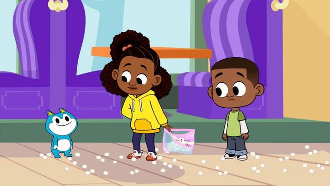 Lyla in the Loop - Stu's Marshmallow Pickup Video | PBS KIDS