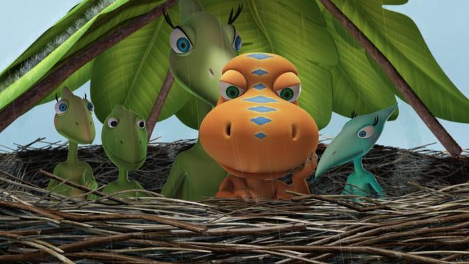 Dinosaur Train - Buddy Explores the Tyrannosaurs/Rainy Day Fight Video ...