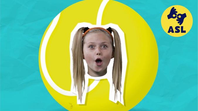 Tiny Time Travel - Tennis Talk (ASL) Video | PBS KIDS