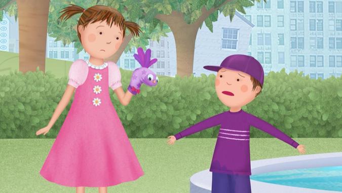 Pinkalicious & Peterrific - A Bear-y Lucky Sock Video | PBS KIDS