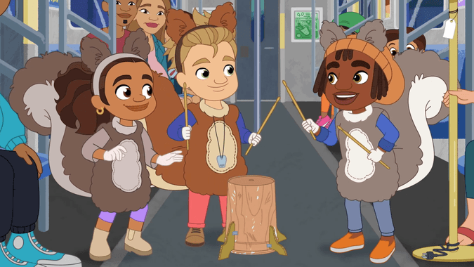 Alma's Way - Squirrel Stomp on the Subway Video | PBS KIDS