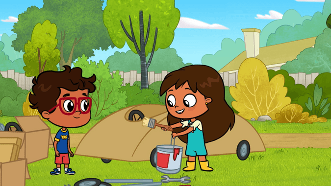 Rosie's Rules - Rosie's Derby Car Video | PBS KIDS