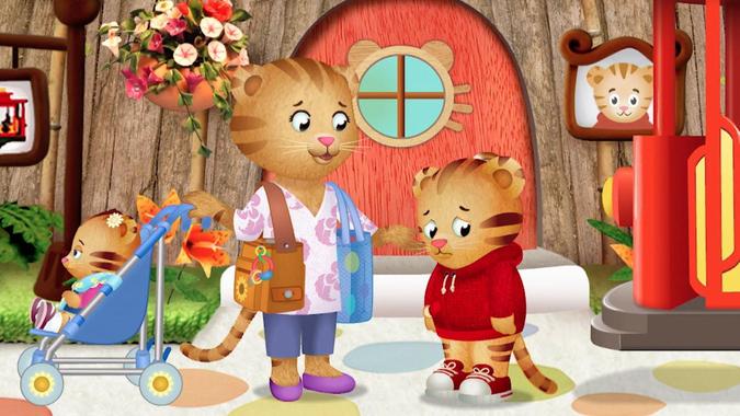 Daniel Tiger's Neighborhood - A Walk to Prince Wednesday's House Video ...