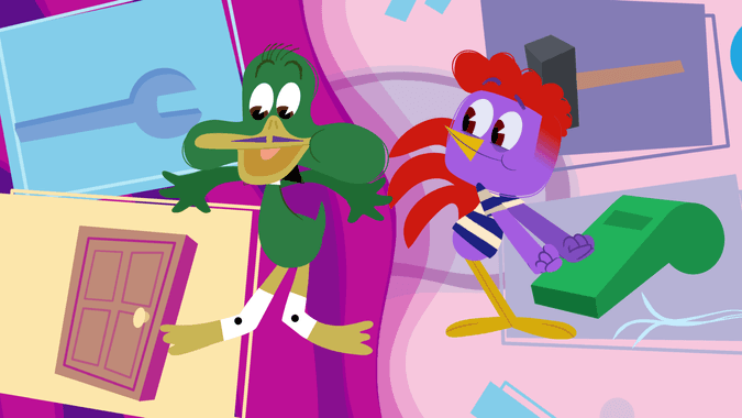 Acoustic Rooster - Rooster's Noisy Song Video | PBS KIDS