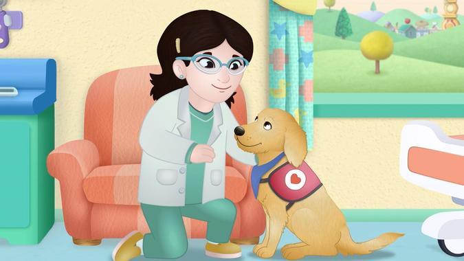 Daniel Tiger's Neighborhood - Dr. Lee's Therapy Dog Video | PBS KIDS