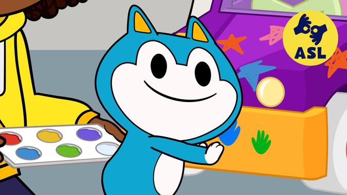 Lyla in the Loop - 2 on 2 Plus Stu/The Stu-Mobile (ASL) Video | PBS KIDS
