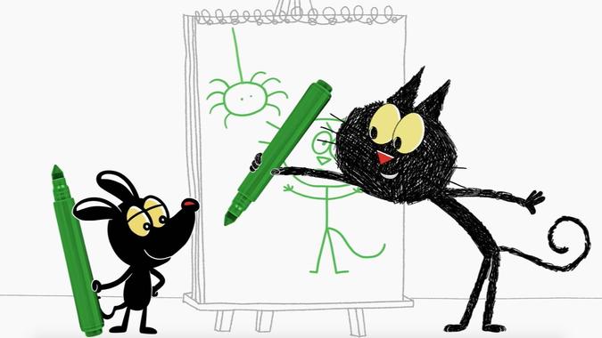 Scribbles and Ink - It's Time to Draw: Feelings Video | PBS KIDS