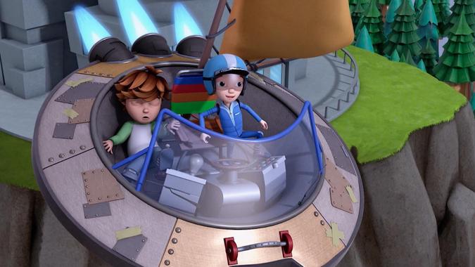 Ready Jet Go! - Flying Jet's Saucer Video | PBS KIDS