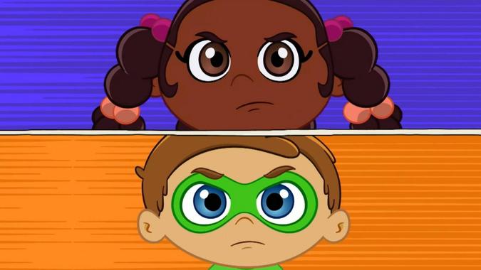 Super Why's Comic Book Adventures - Power Paige's Art Smarts Video ...