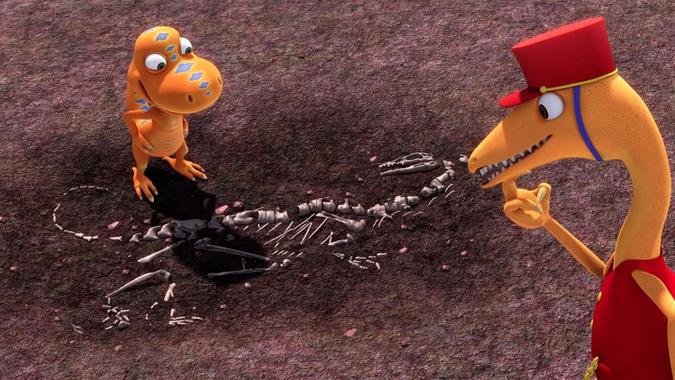 Dinosaur Train - How Fossils are Cleaned Video | PBS KIDS