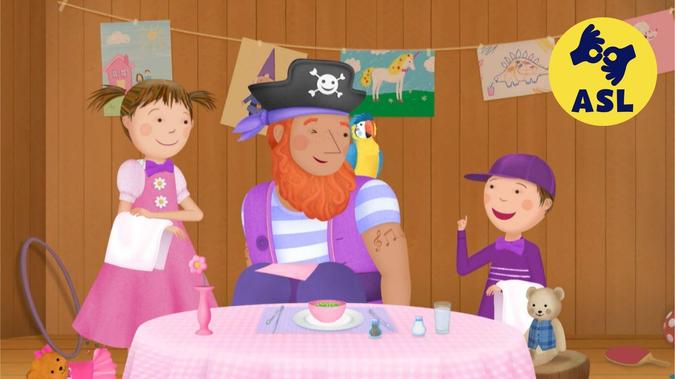 Pinkalicious & Peterrific - Color of the Year/Toothy McManners (ASL ...