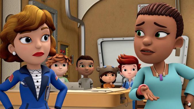 Ready Jet Go! - Ellen Ochoa Visits the DSA Video | PBS KIDS