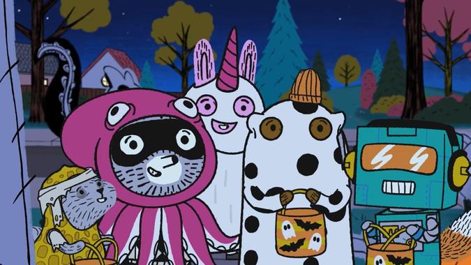 Carl the Collector - A Fuzzytown Halloween Video | PBS KIDS