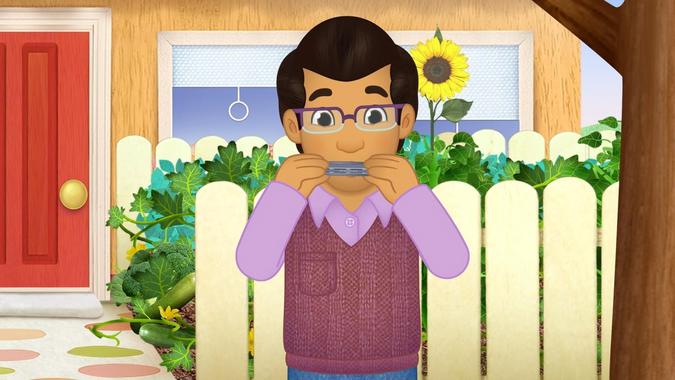 Daniel Tiger's Neighborhood - Mr. Malik's Harmonica Video | PBS KIDS