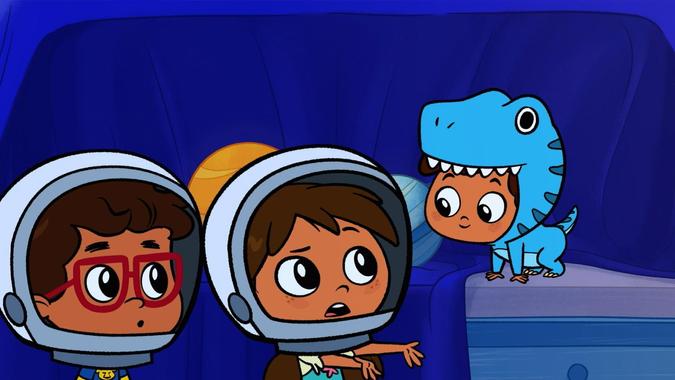 Rosie's Rules - There's No Dinosaurs in Space Video | PBS KIDS