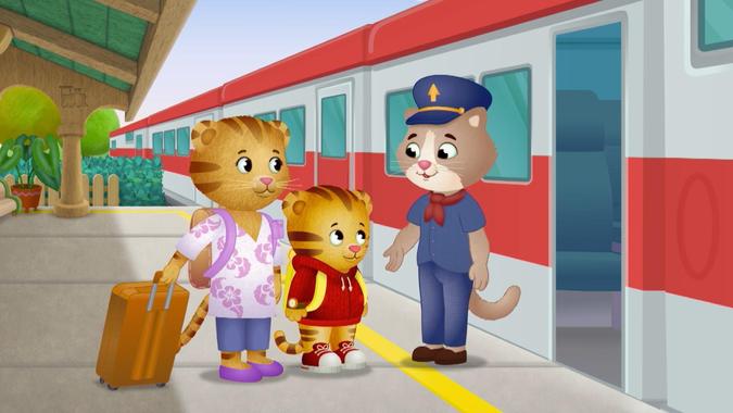 Daniel Tiger's Neighborhood - Daniel Rides the Train Video | PBS KIDS