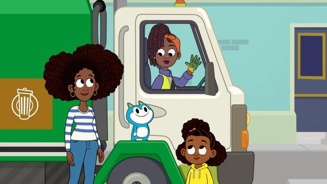 Lyla in the Loop - Sanitation Situation/Stu Rides the Bus Video | PBS KIDS