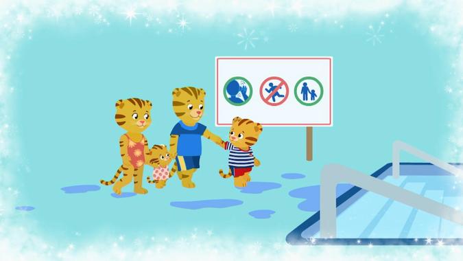 Daniel Tiger's Neighborhood - "Follow the Rules at the Pool" Song Video ...