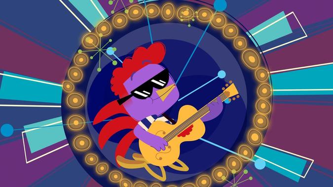 Acoustic Rooster - Rooster’s Feeling Blue Song Video | PBS KIDS