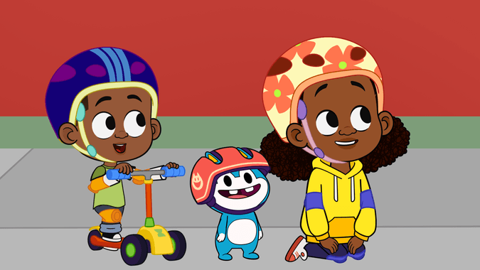 Lyla in the Loop - Stu's Up/Roll n' Scoot Video | PBS KIDS