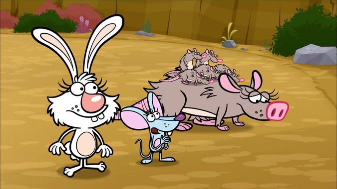 Nature Cat - Squeeks' Favoritist Super Tall Climbing Tree Video | PBS KIDS