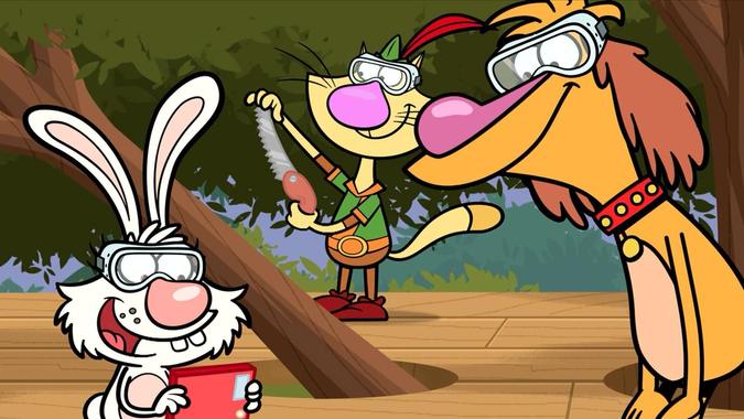 Nature Cat - Time to Build a Treehouse! Video | PBS KIDS