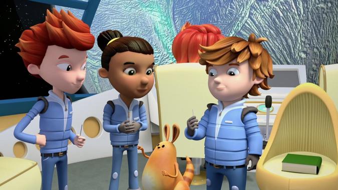 Ready Jet Go! - Collecting Space Ice Video | PBS KIDS