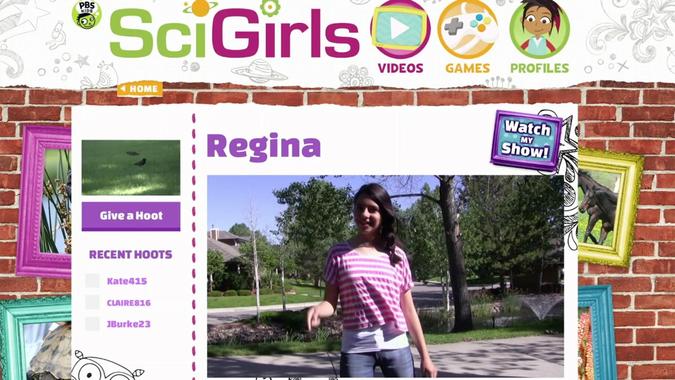SciGirls - Video Diary: Regina Video | PBS KIDS