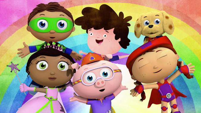 Super Why! - The Rainbow Song Video | PBS KIDS