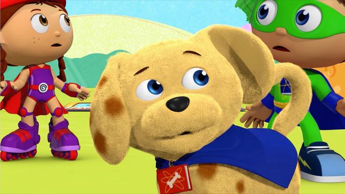 Super Why! - Woofster Defines Enormous Video | PBS KIDS