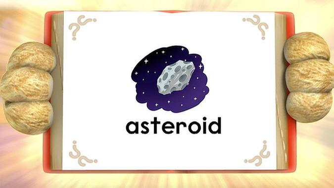 Super Why! - Woofster Defines "Asteroids" Video | PBS KIDS