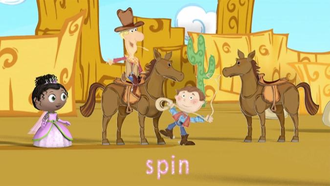 Super Why! - Princess Presto Spells "Spin" Video | PBS KIDS